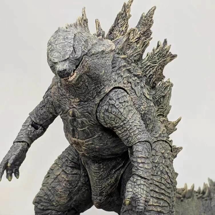Фигурка Годзилла Король монстров, огненный / Godzilla Red lotus (17см), коллекционная модель, детская игрушка, украшение для стола