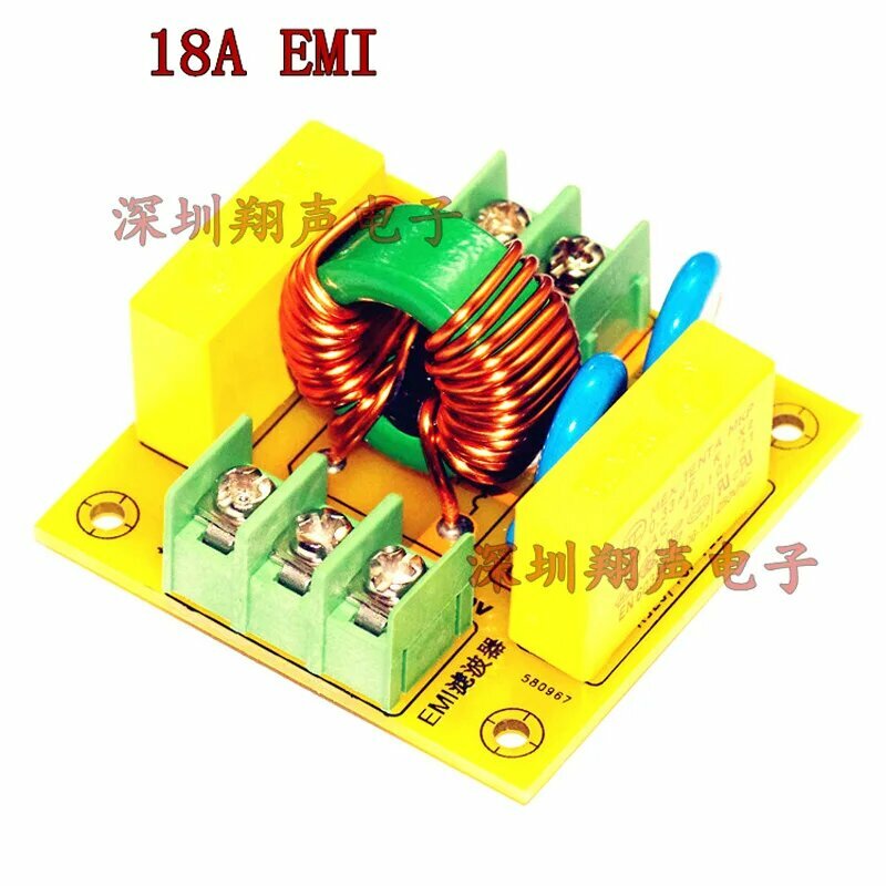 18A EMI фильтр электромагнитных помех, Finish Board