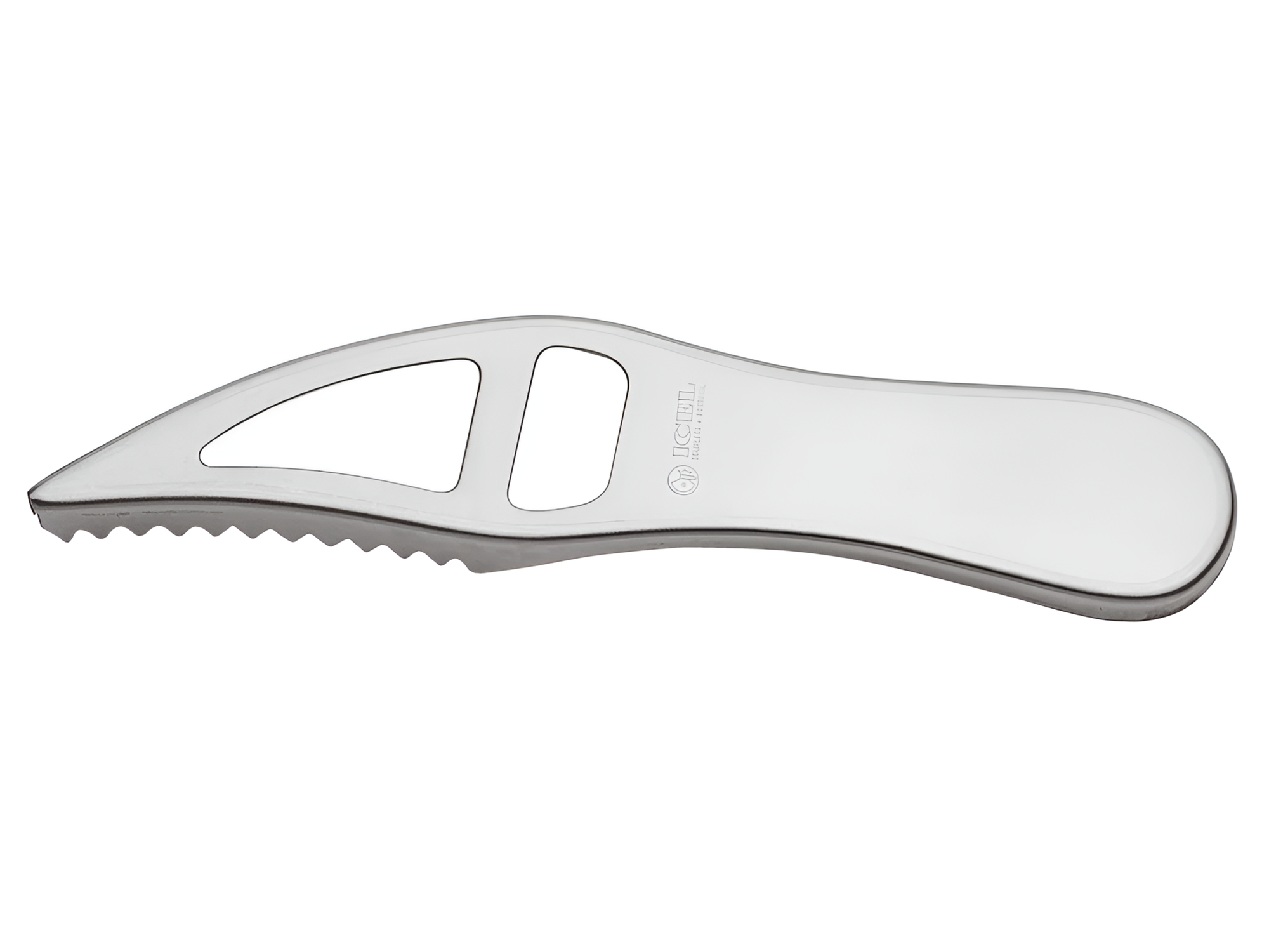 Рыбочистка 9/19 см. материал нержавеющая, Icel, цвет серебристый