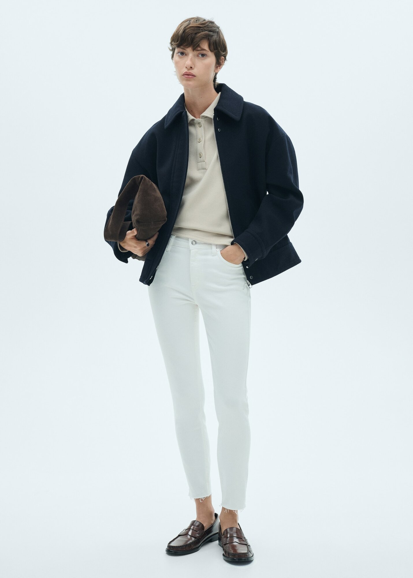 Джинсы скинни 