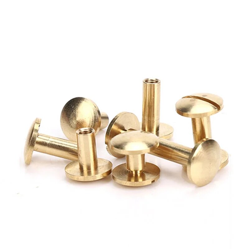Латунные заклепки Чикаго 10 шт. 11mm