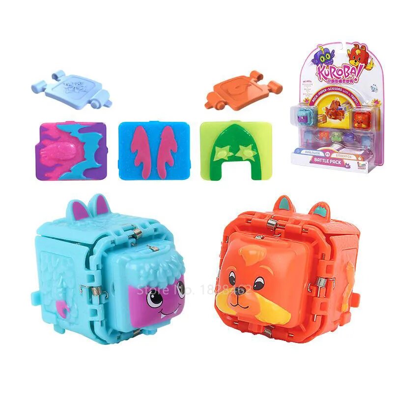 2 шт./компл, игра-угадание пальцев Kuroba, деформация, развивающие игрушки, рок-бумага-ножницы, битва для мальчиков и девочек, игрушки для семейной вечеринки