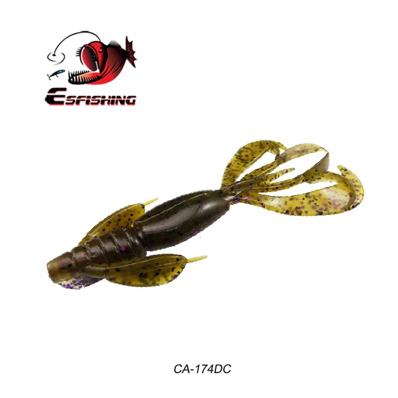 ESFISHING Crazy Flapper силиконовая приманка 110 мм 5 шт CA174DC