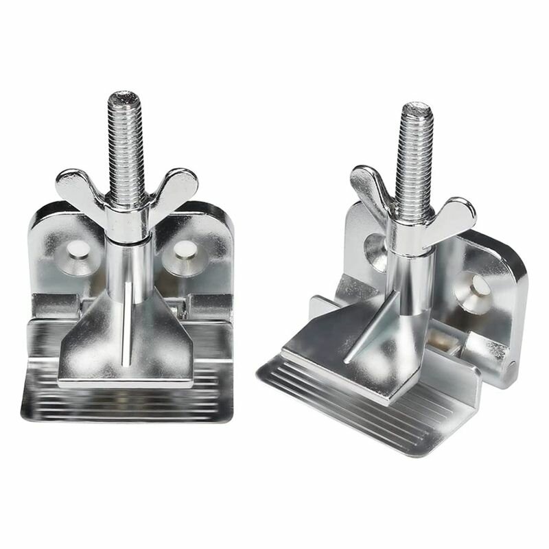 2 шт Butterfly Шарнирный зажим рамки шелкографии, Зажимы трафаретной печати DIY Hobby Tool для фиксации экрана