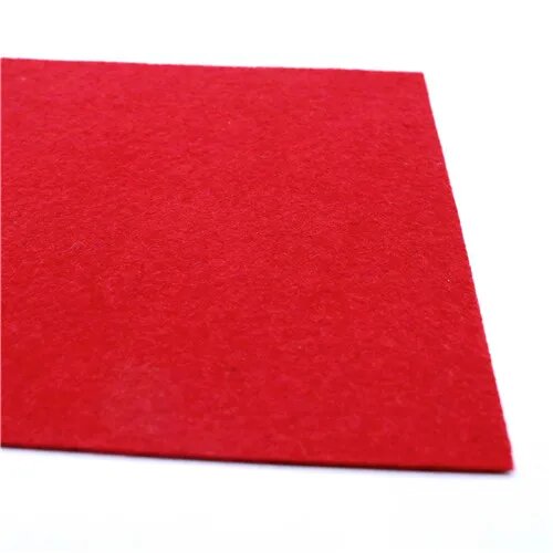 Нетканый фетр 30x30 см полиэстер Красный, red