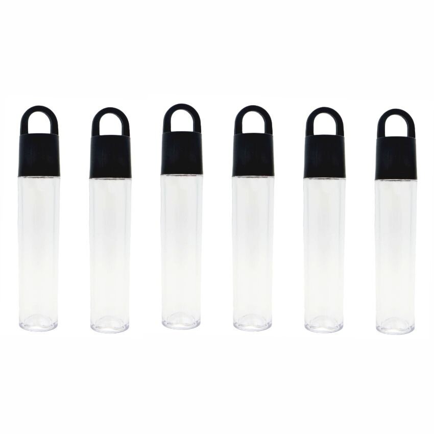 Набор контейнеров для рукоделия Crafty Tailor Цилиндрические пластиковые диаметр 1,5 см, высота 7,3 см, 6 шт