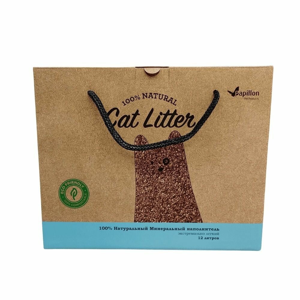 Papillon Экологичный наполнитель с минеральными гранулами, 2.6кг