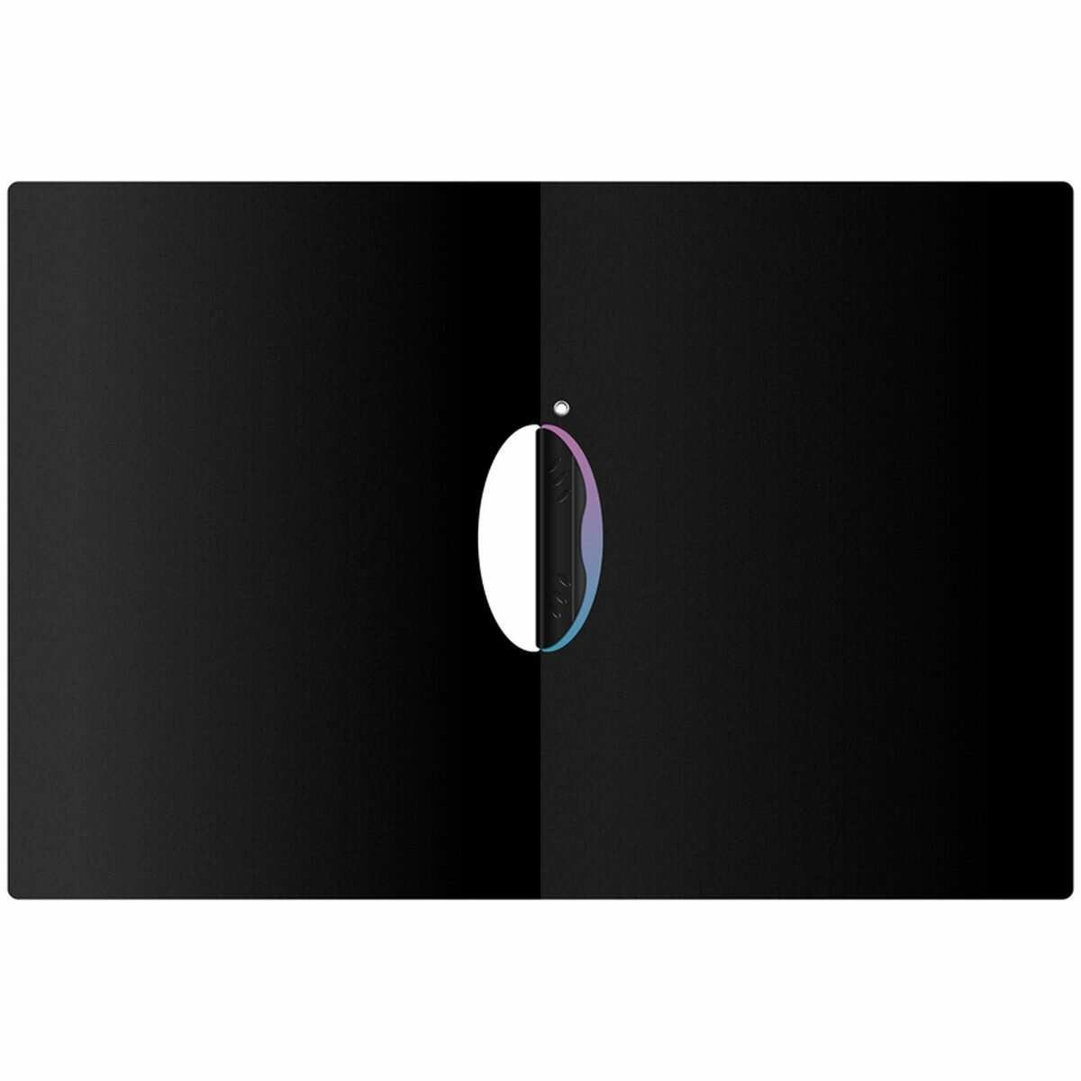 Папка с клипом Berlingo Radiance (А4, 450мкм, пластик) розовый/голубой градиент (FCl_A4002)