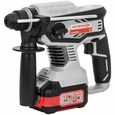 Аккумуляторный перфоратор ИНТЕРСКОЛ ПА-24/36В 823.2.2.70