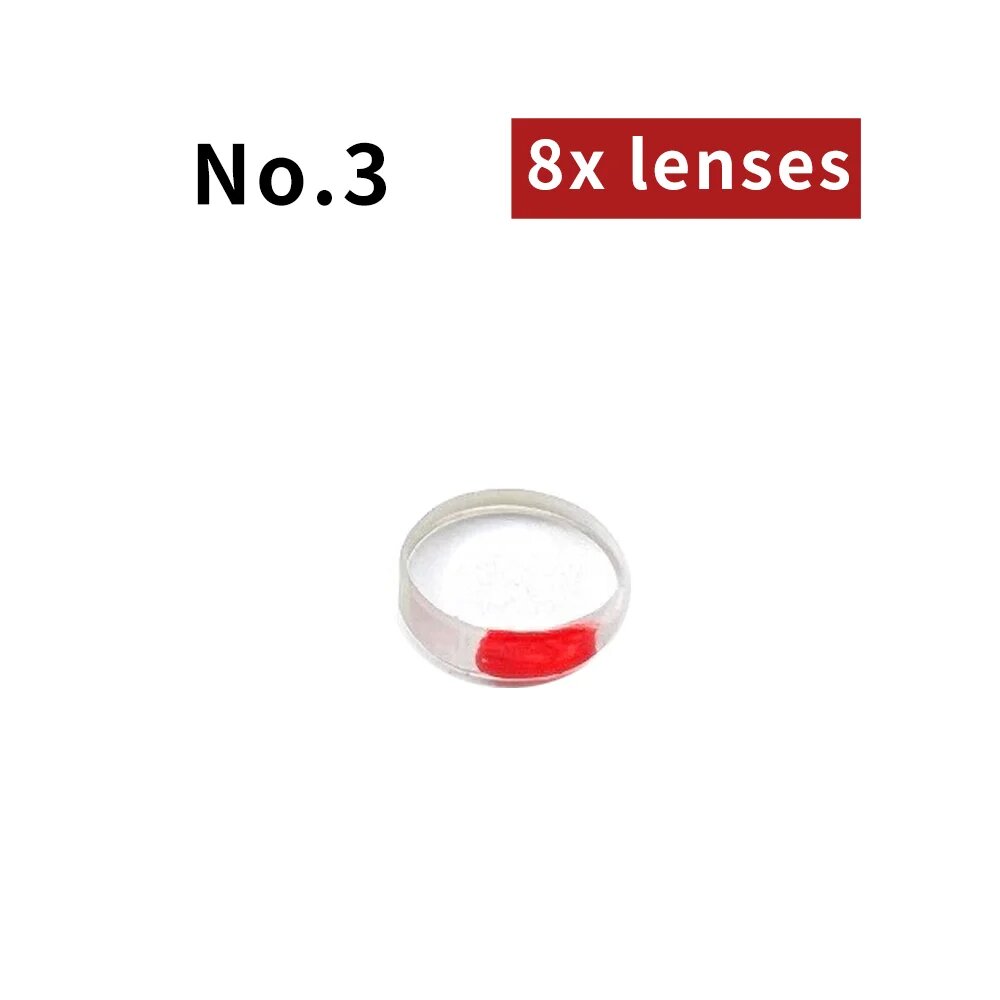 ACCMOS Линза для прицела 5,9 мм для стрельбы из лука черный only lens 8x