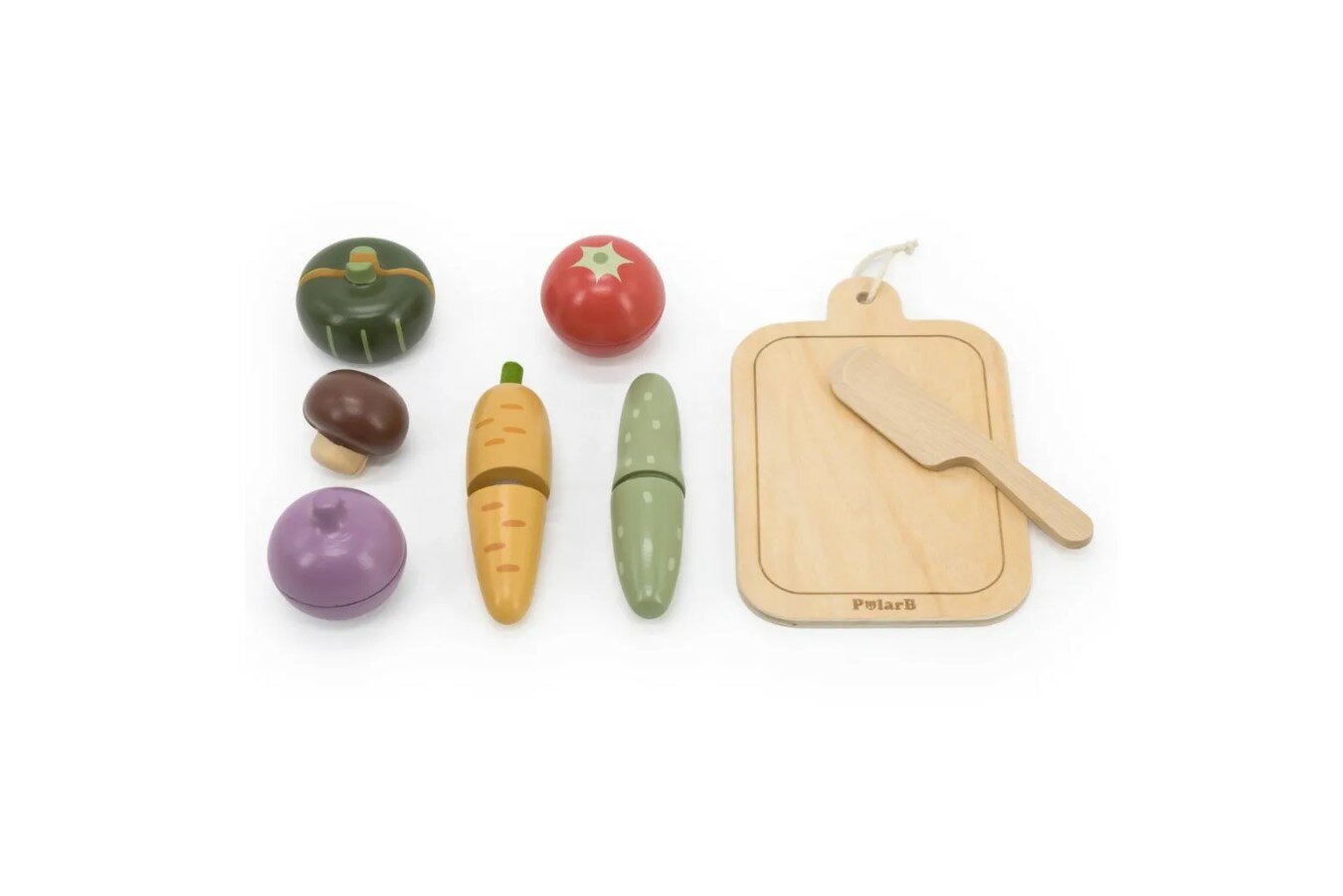 Набор Viga PolarB Режем овощи, 8 пр, в коробке 44212