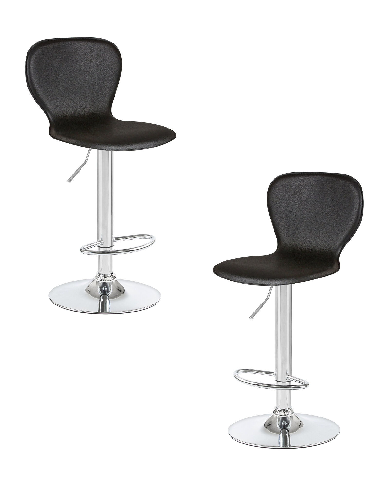 Набор 2 шт. Стул барный DOBRIN ELISA, LM-2640, чёрный