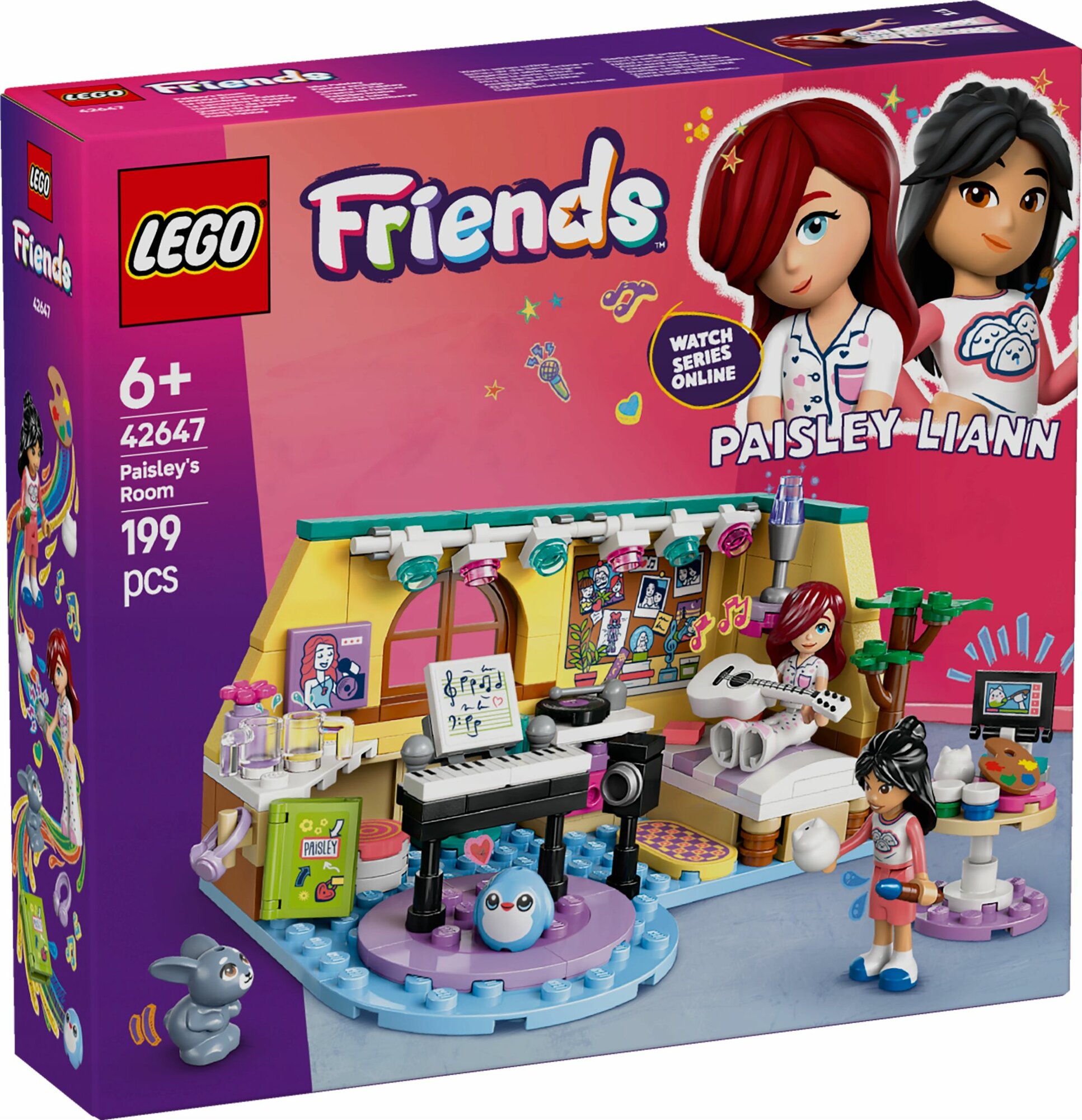 Конструктор LEGO Friends - Комната Пейсли - Лего Друзья 42647