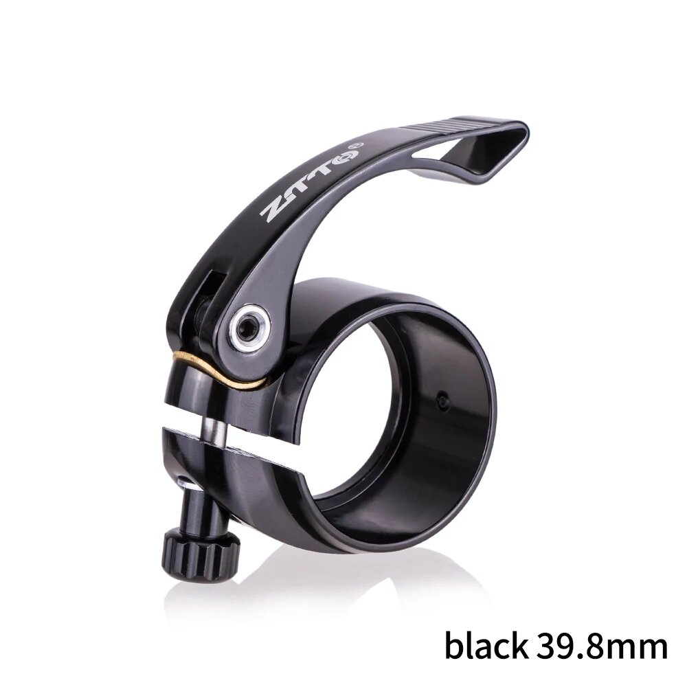 ZTTO Зажим подседельного штыря для горных велосипедов Черный, JX072 39.8mm BLACK