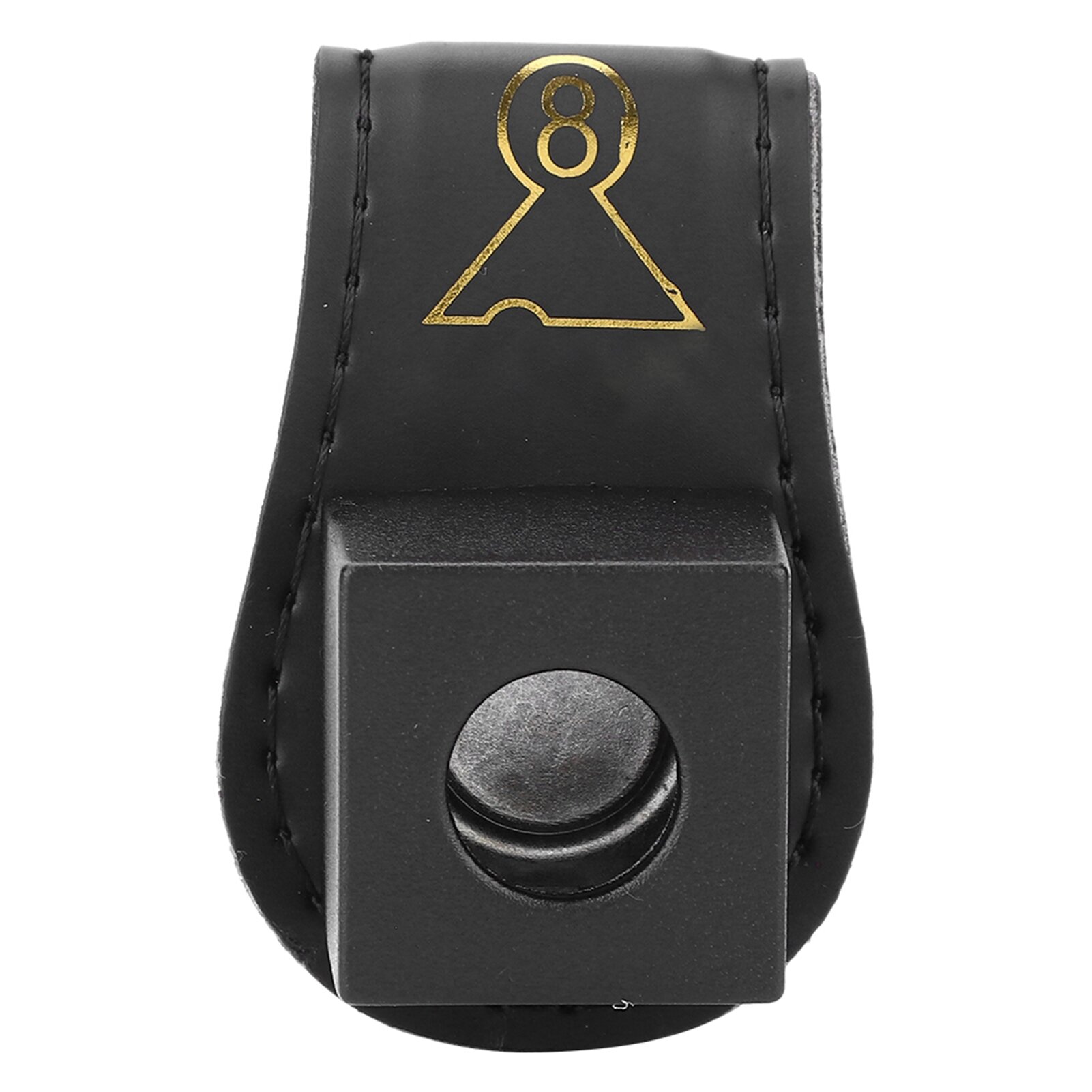 Магнитный держатель для бильярдного мела с зажимом для ремня, портативный мешочек для мела для фиксации кия.