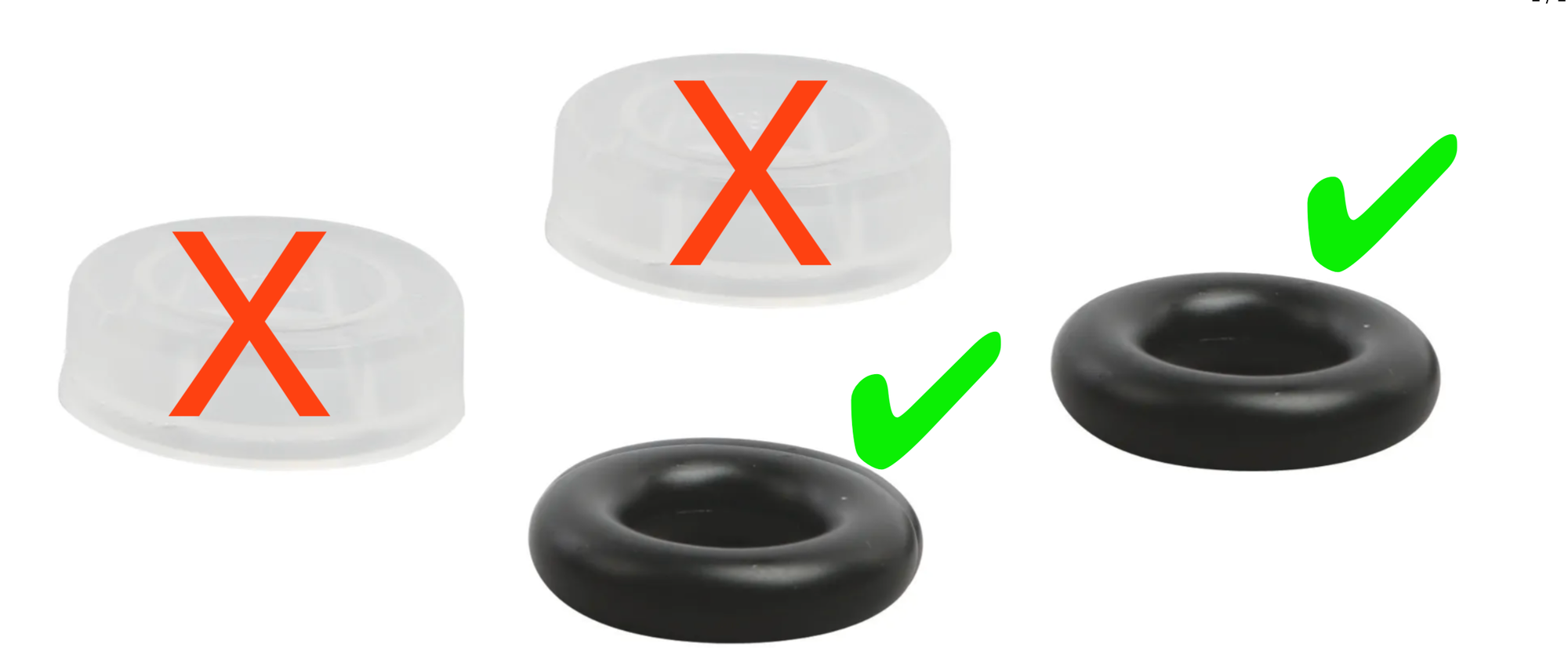 Уплотнительные кольца 00611913 для посудомоечной машины Bosch, 2 шт