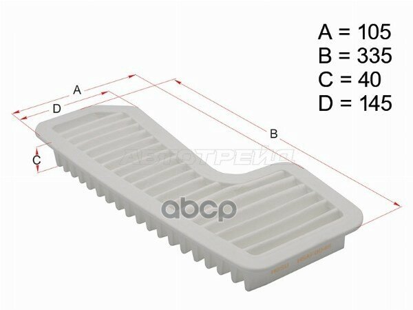 Фильтр воздушный Toyota Crown 97-07 / Mark II 98-04 HOSU арт. HSAF0048 - высокое качество товара по низкой цене