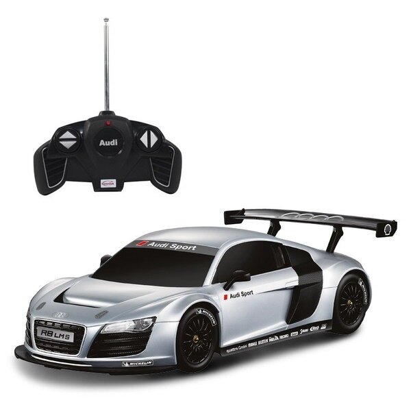 Машина р/у Rastar 1:18 Audi R8, Серебряный (53600S)