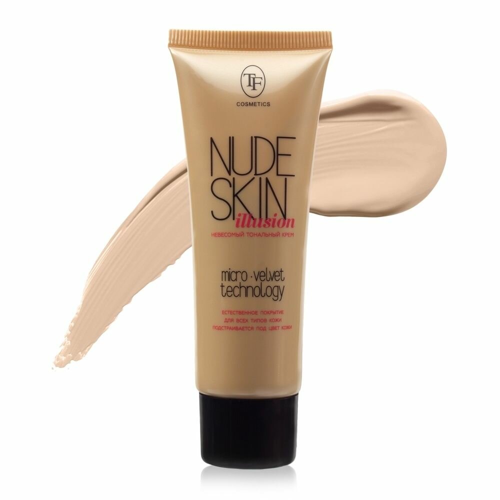 Тональный крем TF Cosmetics Nude Ctw 10, тон 103, светло-бежевый, 35 г
