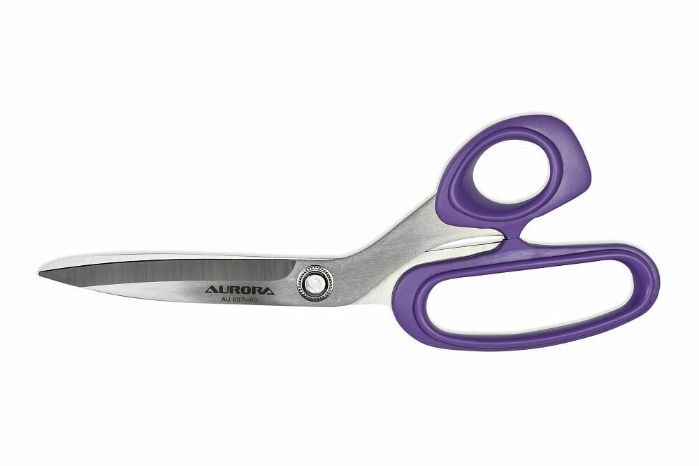 Ножницы раскройные Aurora 21 см, для легких и средних тканей (AU 807-80)