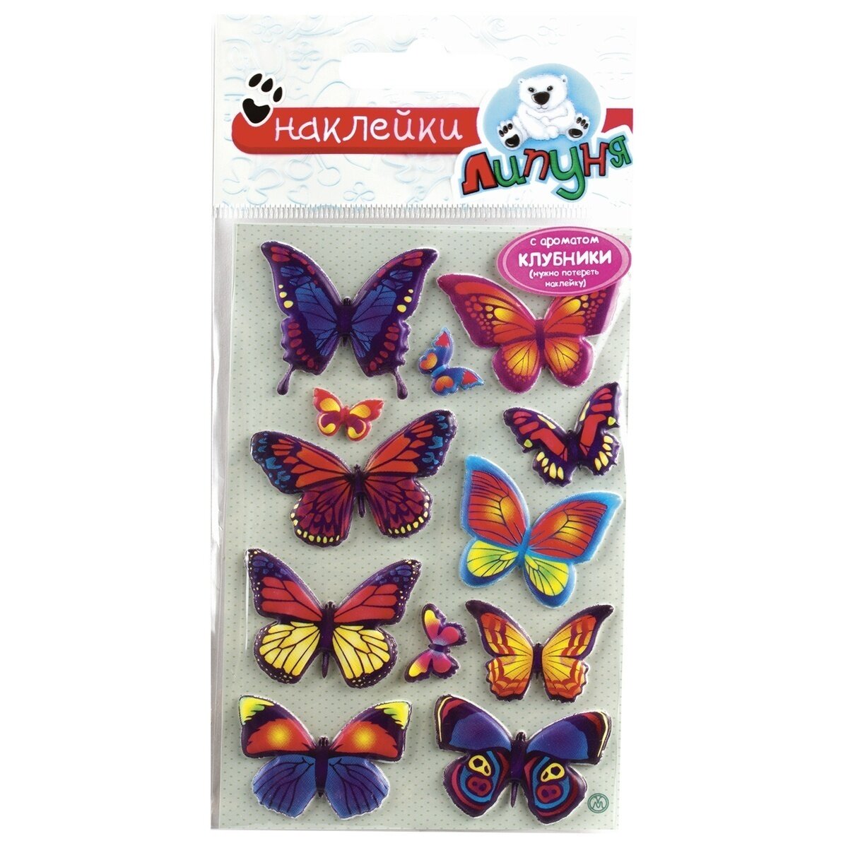 Наклейки Липуня "Ароматные насекомые" (MSS01)