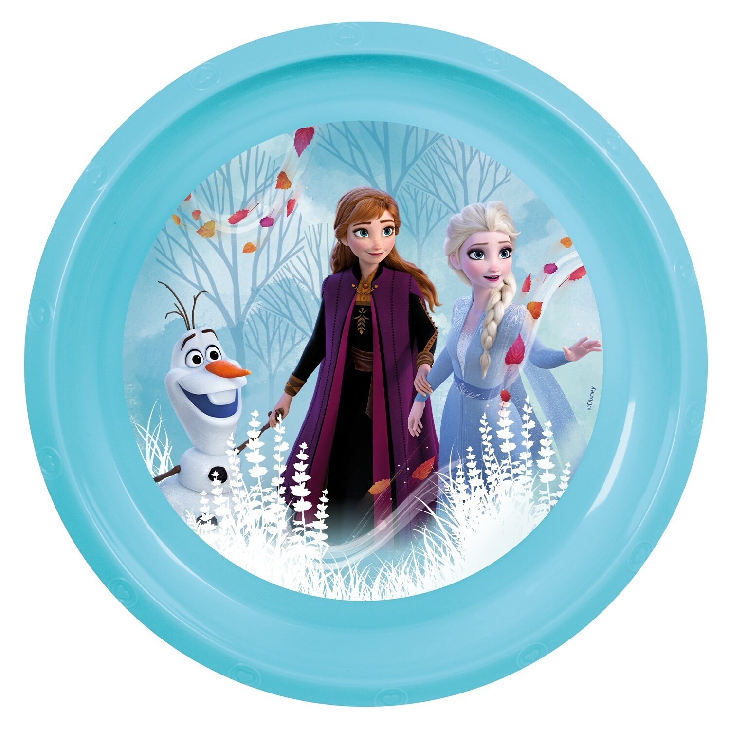 Тарелка ND Play пластиковая. Холодное сердце 2 Синий лес (51012)