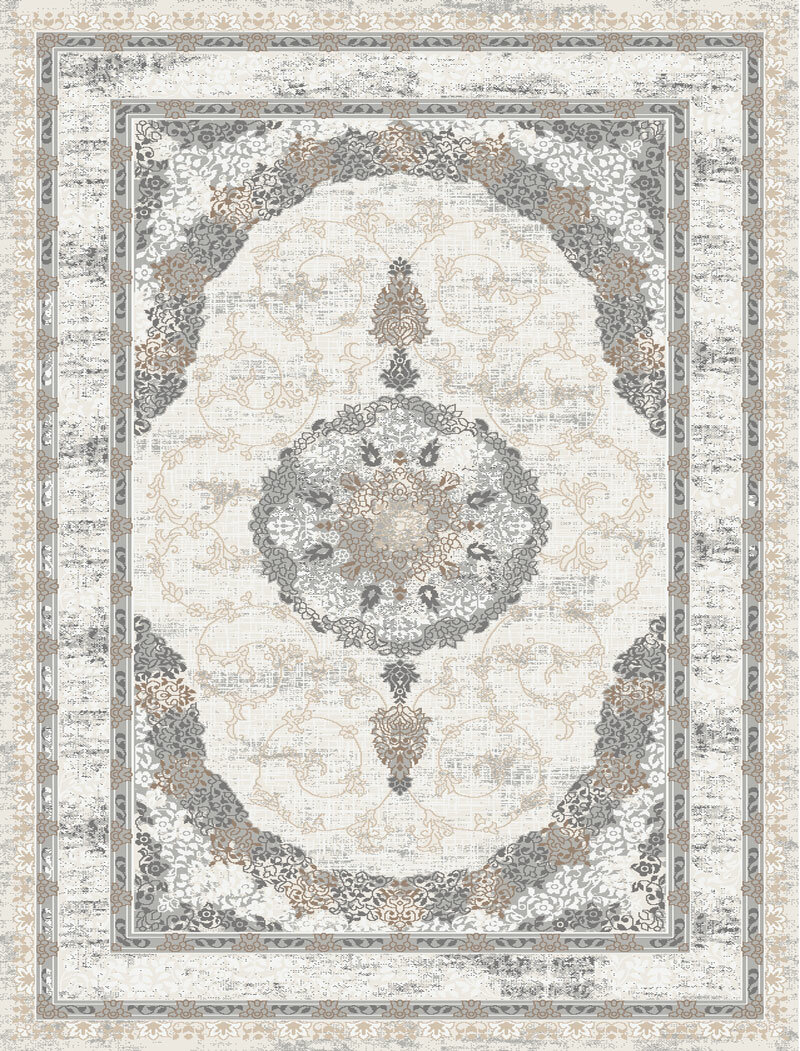 Ковер, Прямой, Бежевый, Серый, Коричневый, Классический, Винтажный, на пол, в гостиную, спальню, в ассортименте (300 см. на 400 см.)