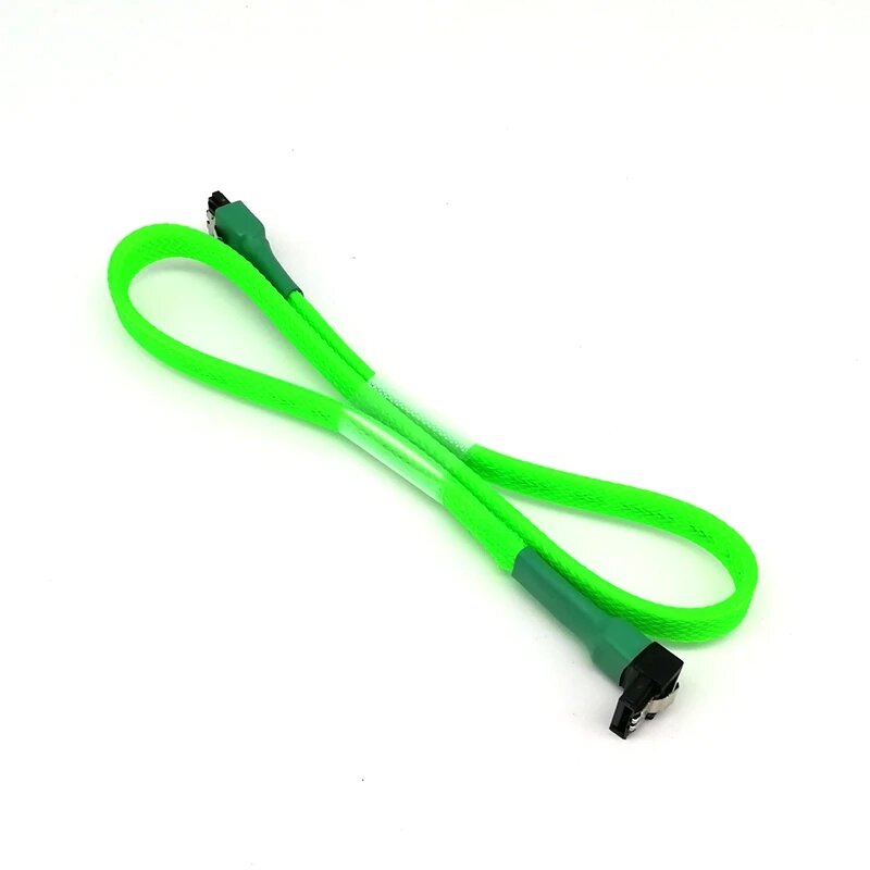 Кабель SATA III Angitu 6 ГБ/с 45cm, Green