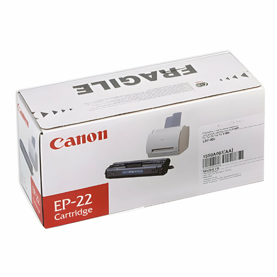 Картридж лазерный CANON (EP-22) LBP-800/810/1120, ресурс 2500 страниц, оригинальный, 1550A003, 360163