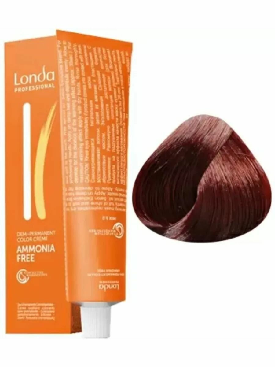 6/4 Краска для волос LondaColor Интенсивное тонирование Темный блондин медный 60 мл