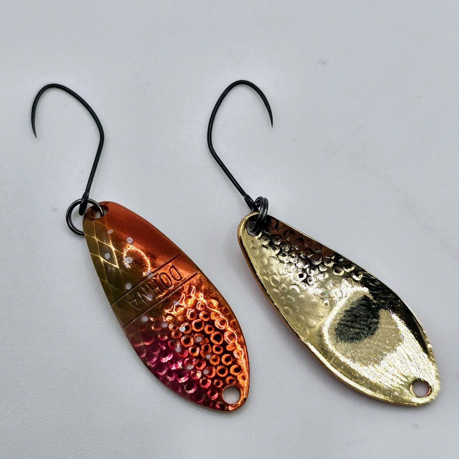 Блесна Antem "Dohna" вес 2,5гр, цвет #FR-T02, безбородый крючок, для ловли форели