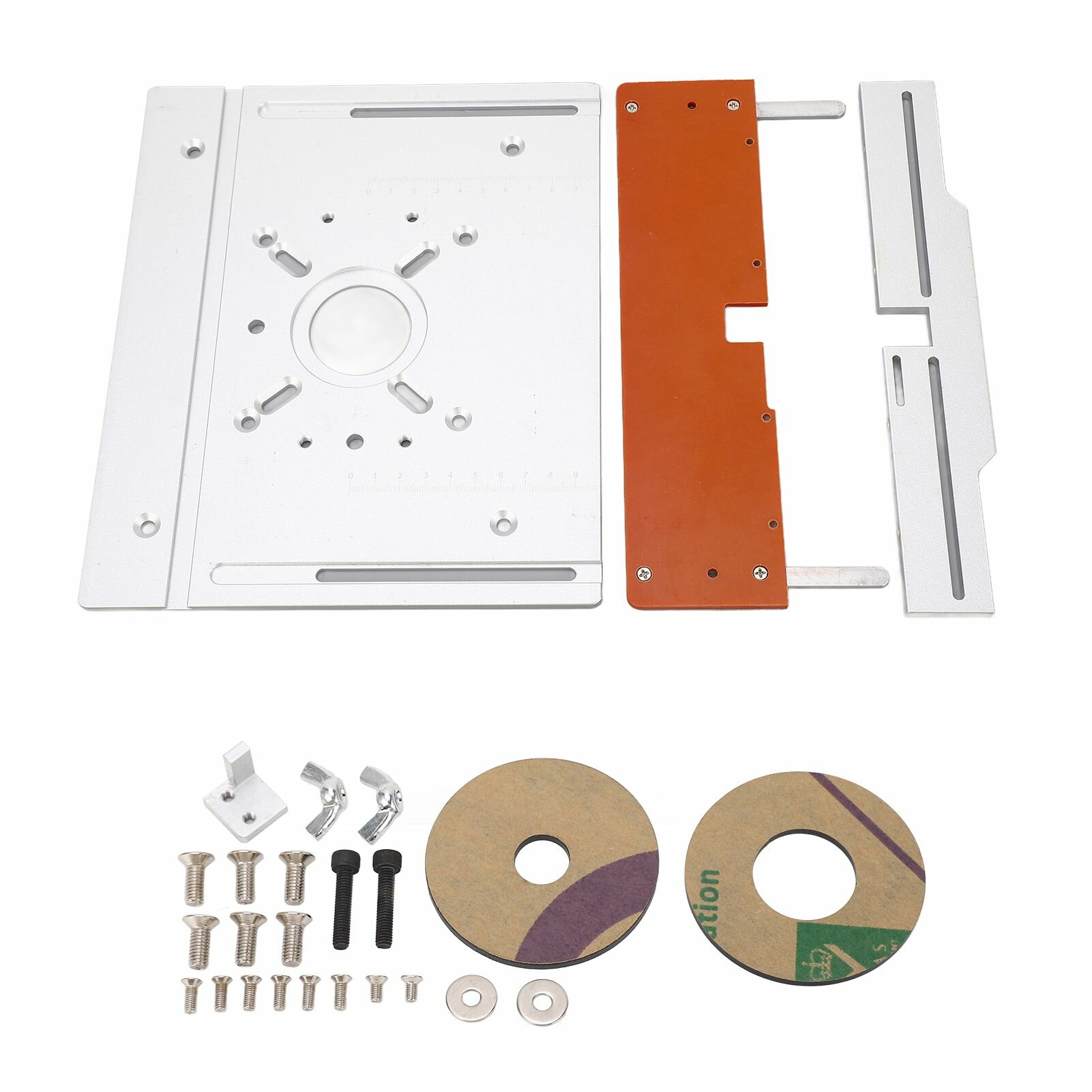 Алюминиевая вставная пластина стола маршрутизатора для фрезерования древесины