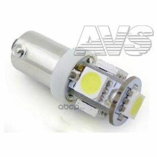 В008 Т8/белый/ (BA9S) 5SMD 5050, блистер 2 шт Avs Industrial Co A80644S
