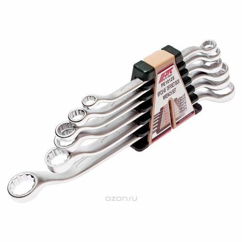 JTC Набор ключей накидных 12-гранных, 6 предметов. JTC-PE1012S Jtc jtcpe1012s