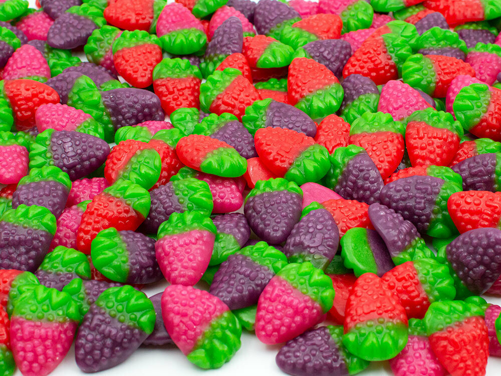 Мармелад FINI "Клубничный микс", кислый, жевательный, 1,625 кг