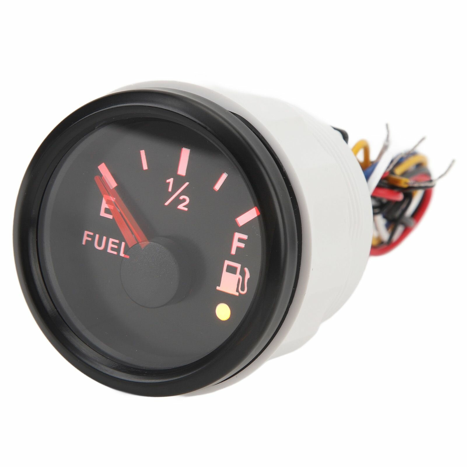 Морской указатель уровня топлива 52 мм, цифровой счетчик топлива 240-33 Ом для яхт, рыбацких лодок, черный циферблат, универсальный, водонепроницаемый, 9-32 В