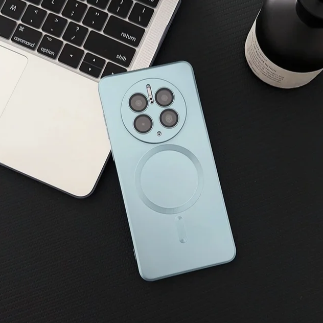 Магнитный чехол TPU Magsafe MyPads для Huawei Mate 50 Pro