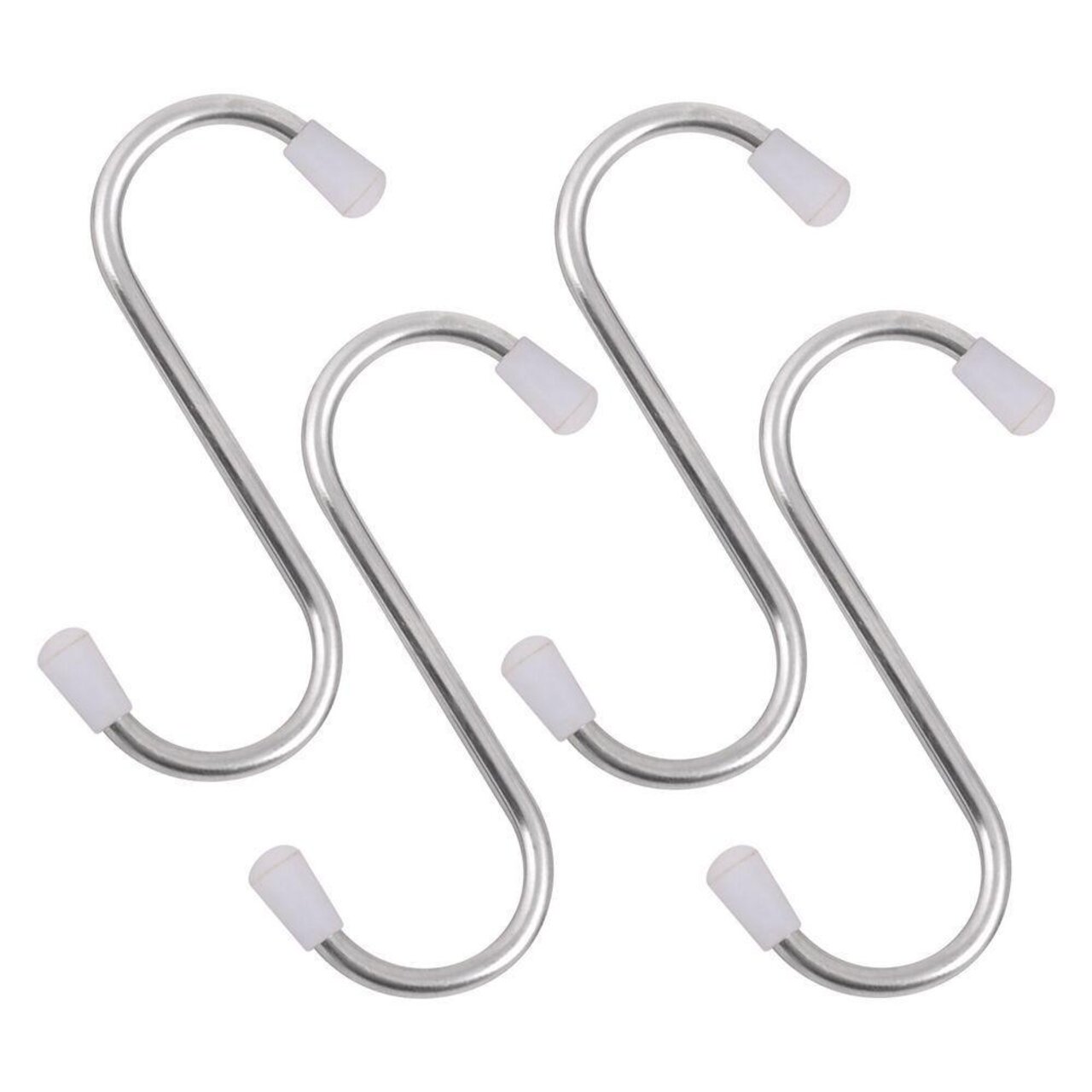 Металлические крючки для рейлинга, набор из 4 шт, крепления для аксессуаров интерьеров