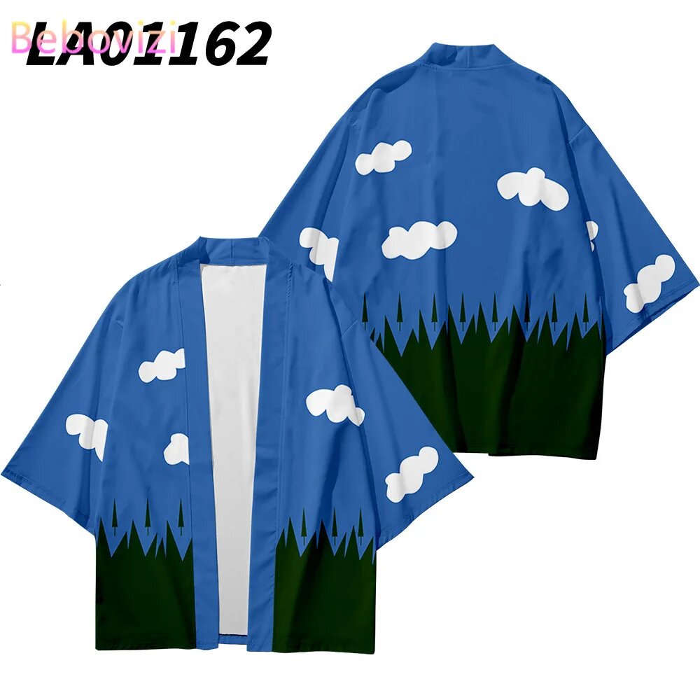 Кардиган с облаками, LA01162, XL