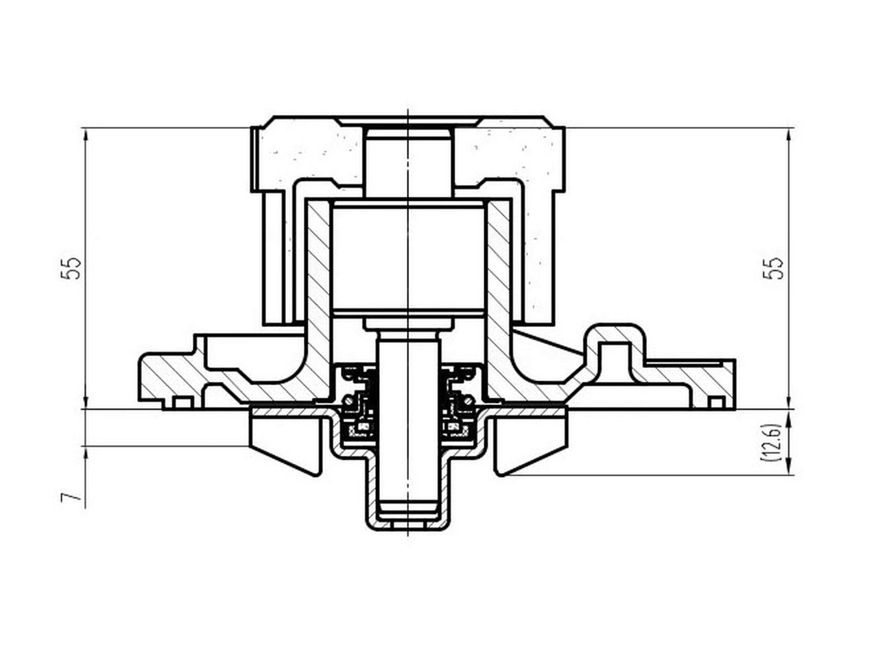 UNIO WAP-10123 (19200PLC003 / 19200PLE005 / 19200PLMA01) помпа водяная Honda (Хонда) Civic (Цивик) vII 00-, fr-v 04-, stream 00
