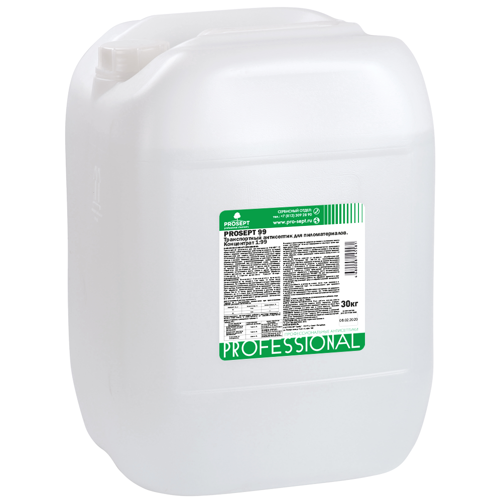 Антисептик Промышленный Prossept 99 30кг 028-30 / Просепт.