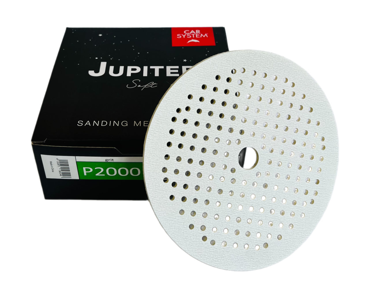 Круг шлифовальный CarSystem ProFlex Jupiter Soft D-152мм, P2000 на вспененной основе, на липучке (уп. 15 шт.)