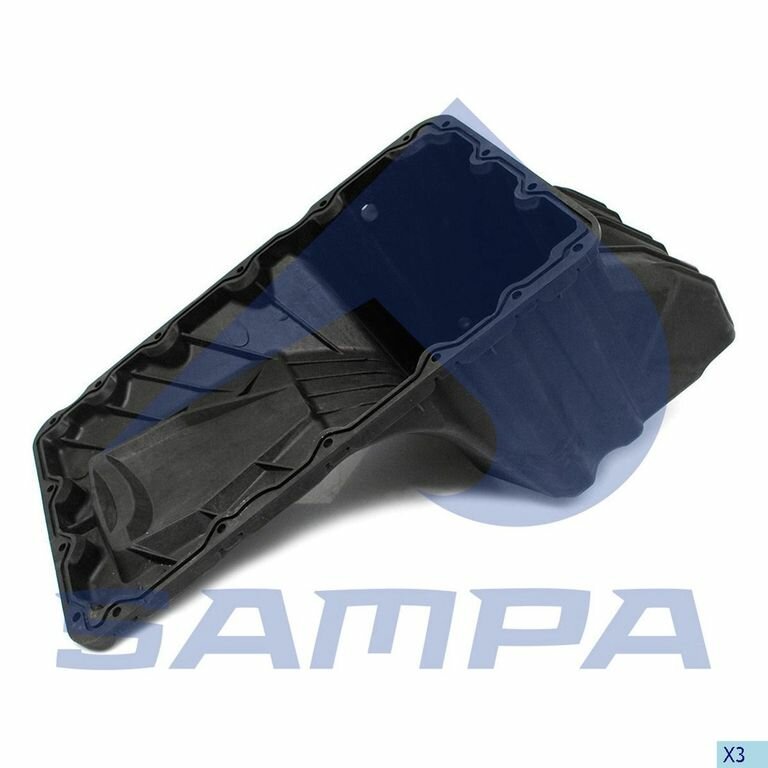 Поддон масляный картера двигателя для Мерседес арт 204194 SAMPA