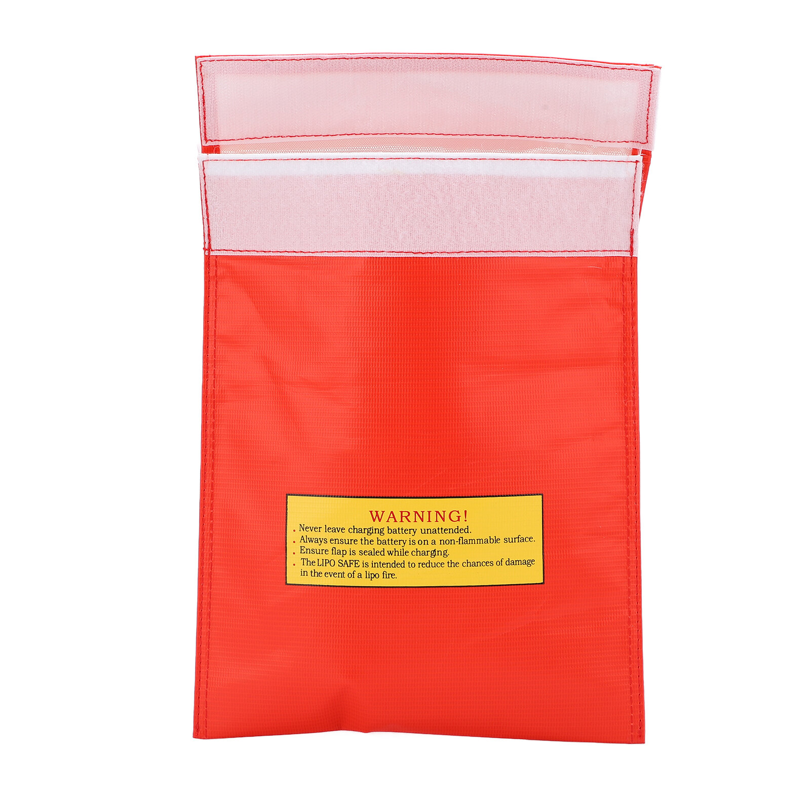 Взрывозащищенный чехол для литий-полимерных аккумуляторов, огнестойкий, для защиты литиевых батарей при зарядке и хранении, красный.