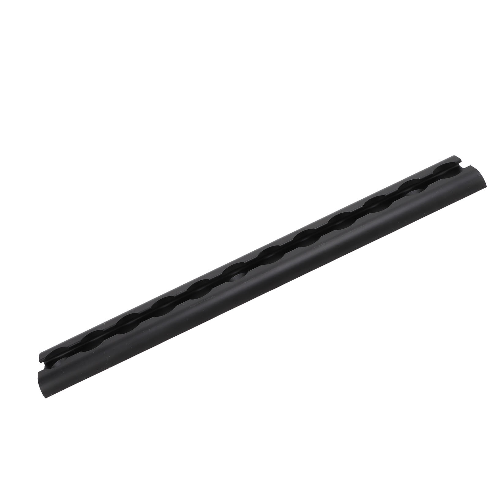 L Track Rail Aluminium Black 60cm with Drilled Hole for Truck Beds Trailers Cargo fixation