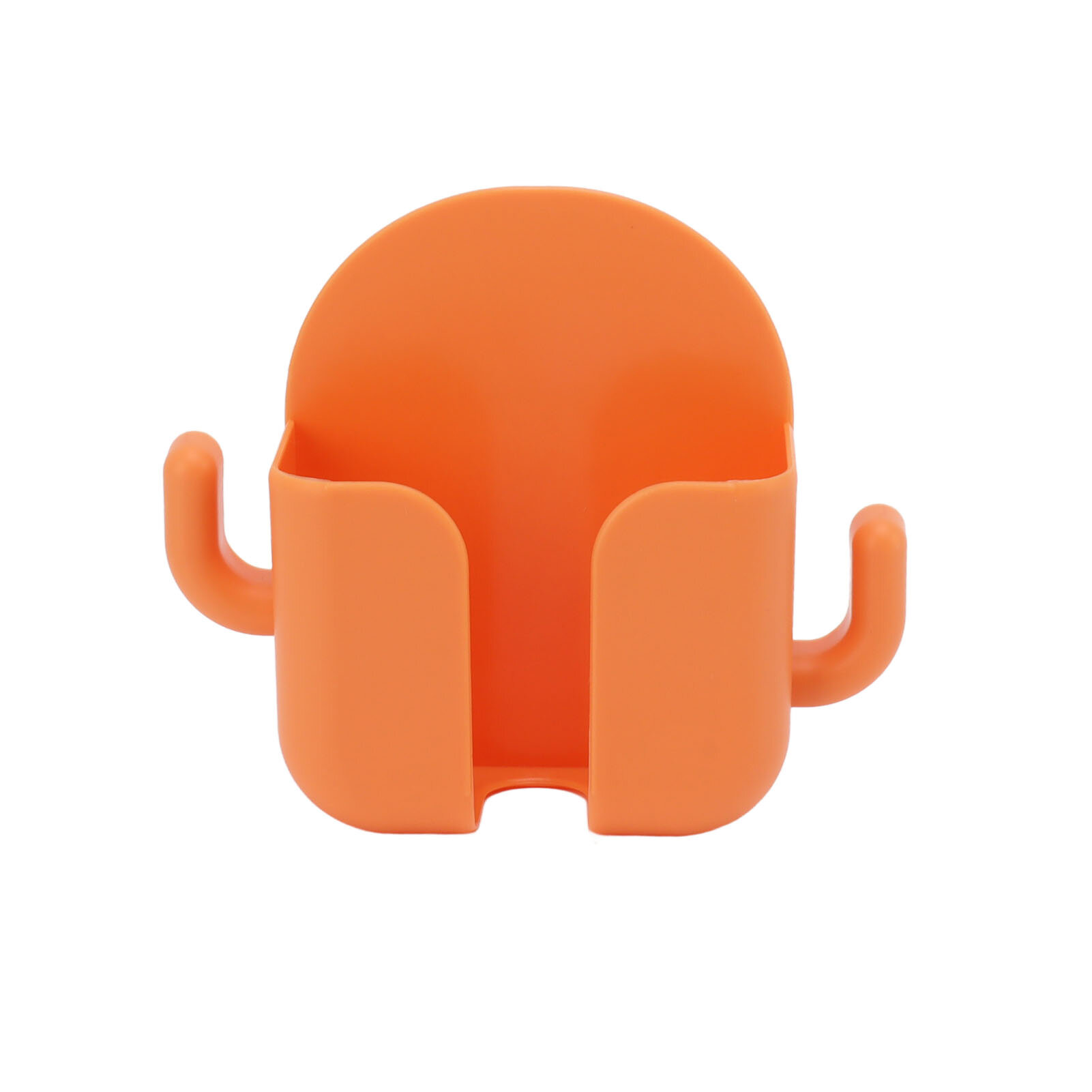 Самостоятельная настенная крепление мобильного телефона Владелец настенного крепления зарядка телефона для домашнего офиса спальня апельсин