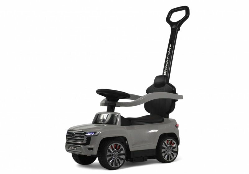 Другие электромобили Rivertoys Детский толокар Toyota Land Cruiser 300 Z002ZZ-B серый