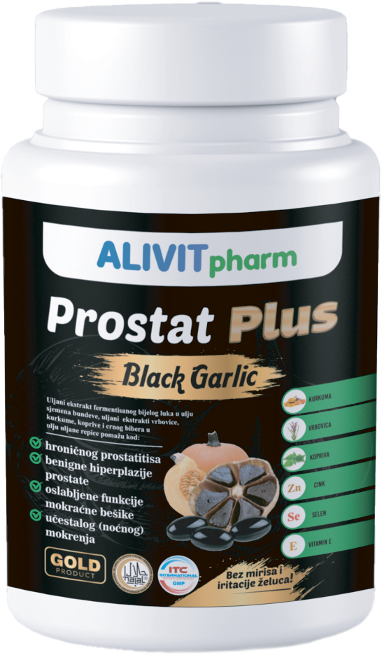 Черный чеснок простата плюс ALIVITPHARM