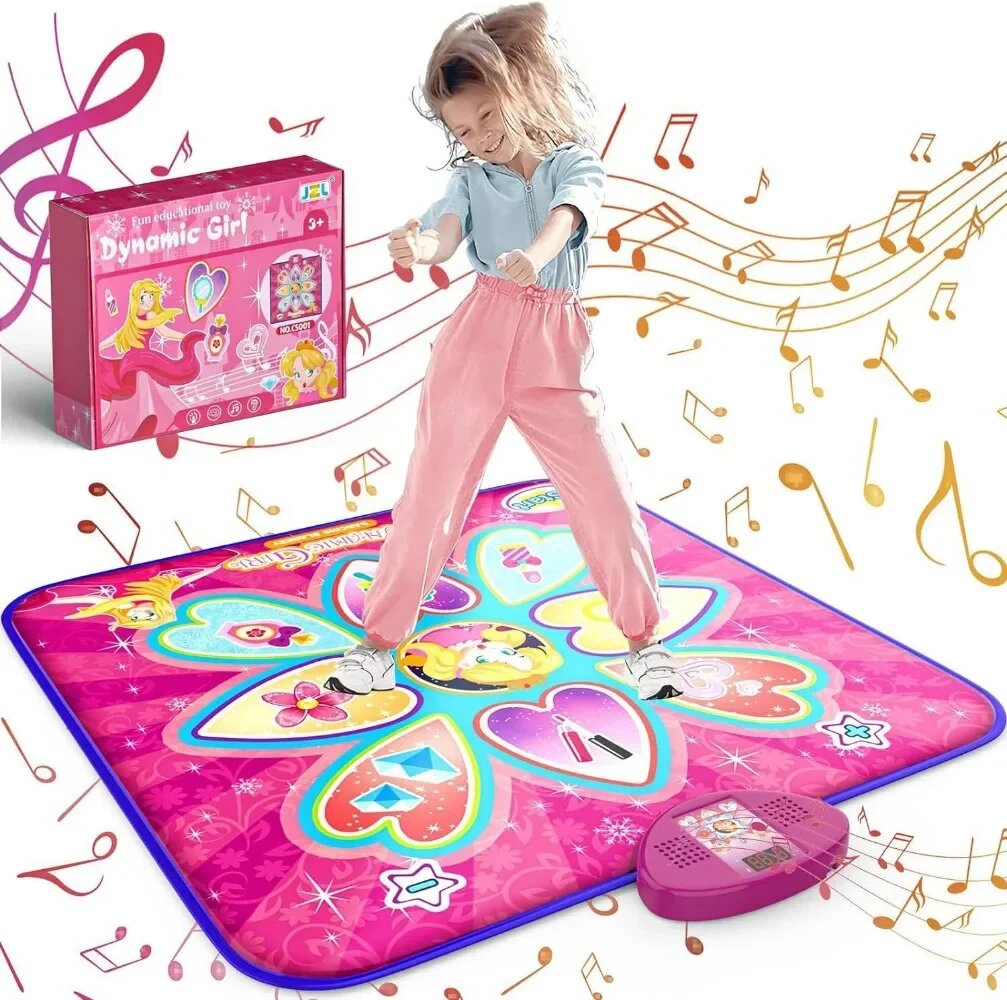 Детский электронный танцевальный коврик Electronic Dance Carpet