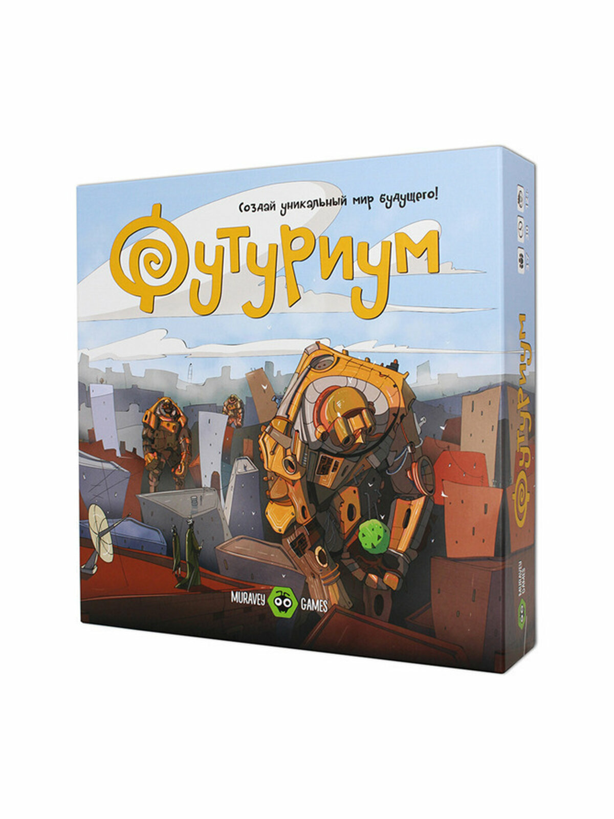 Настольная игра карточная для компании Muravey Games Футуриум